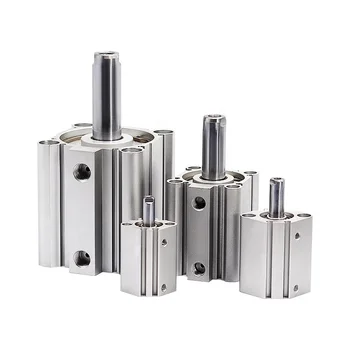 Smc Type High Quality Thin Pneumatic Cylinder,Standard Type Double ...