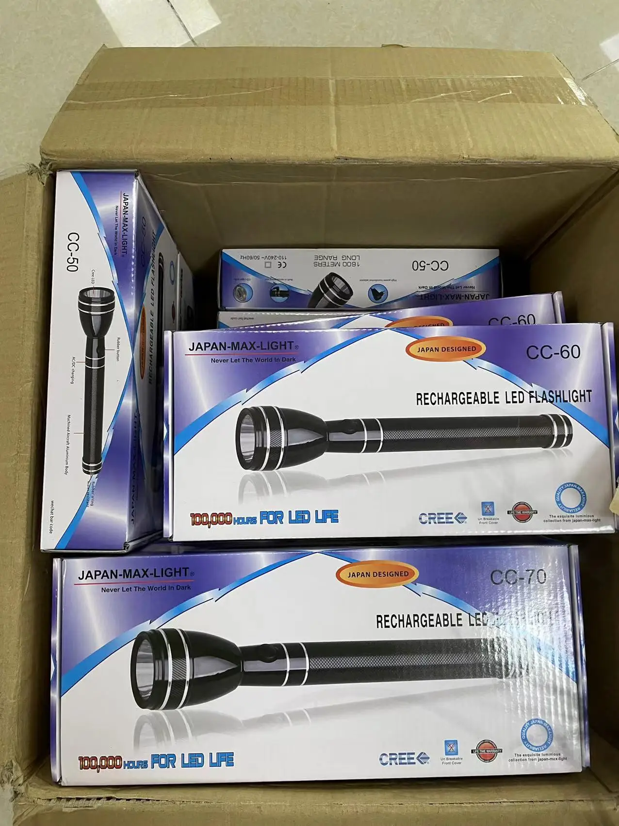 Heytorch Custom Japan Torch Light Aluminum Alloy Led Flashlight ...