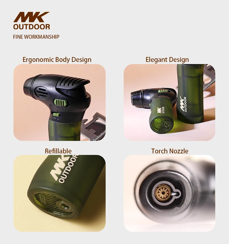 MK Windproof Torch Cigar Lighters Imports Trade Portable Pig Custom ...