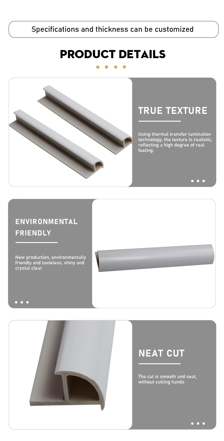 10mm Ceramic Angle Strip Round Pvc Tile Trim For Marble Edge Decoration ...