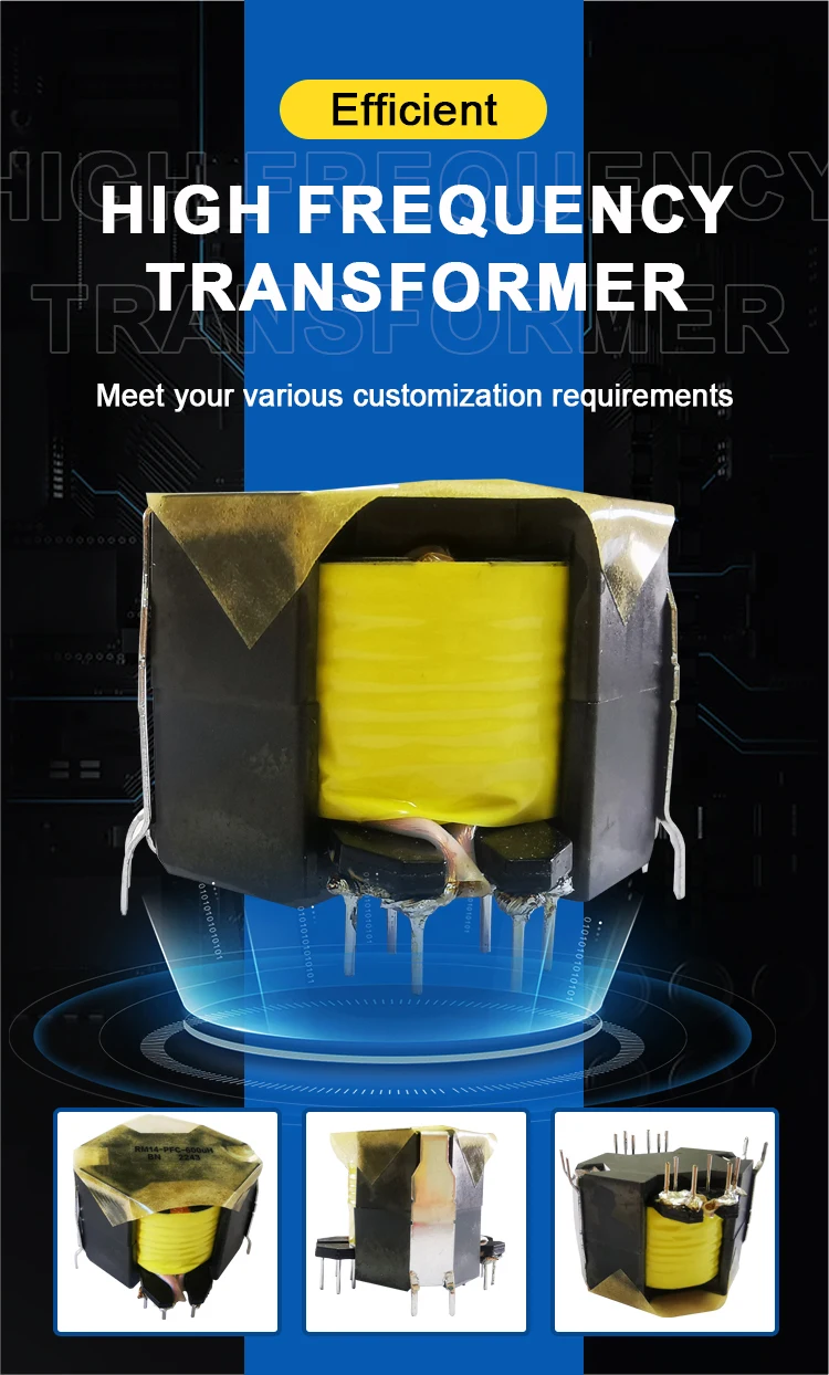 Customized High Frequency Transformer Rm10 Rm12 Rm14 Rm Type Flyback ...