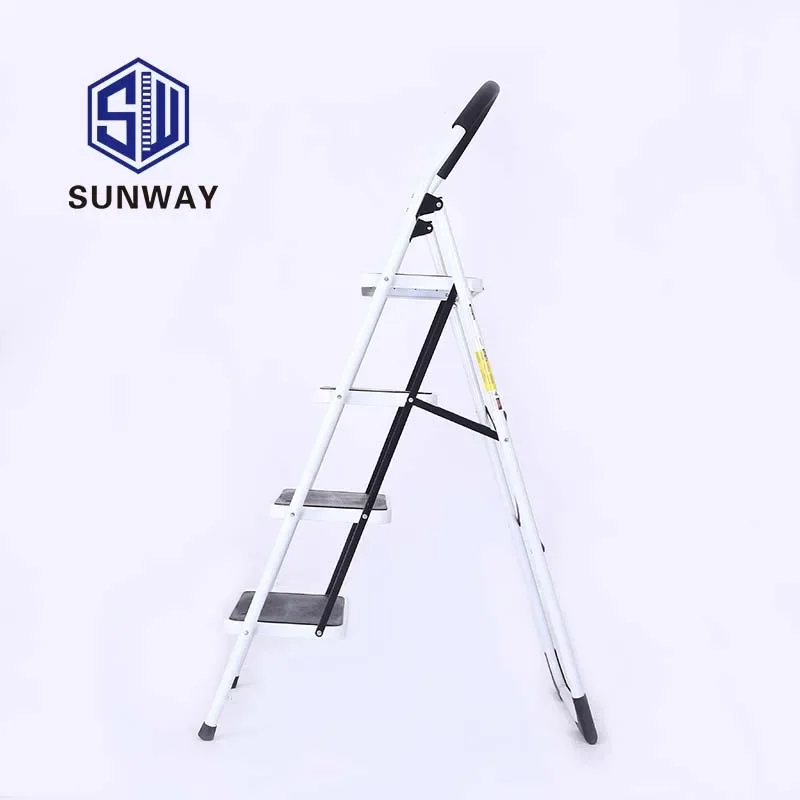 Promotional Steel Folding Ladders Office Building Traditional Step ...