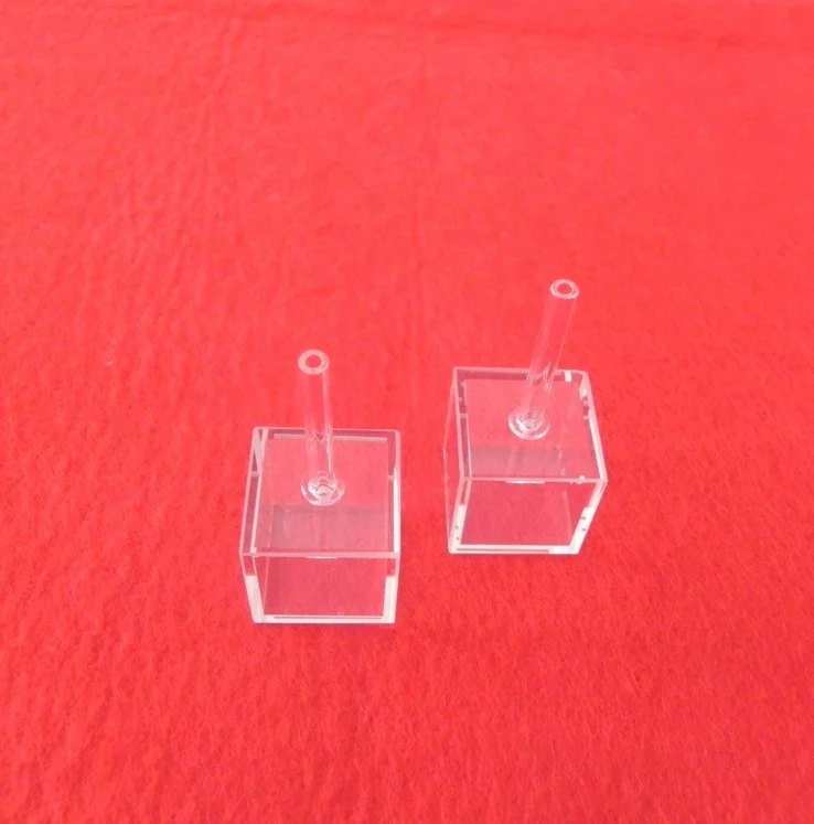 Clear Cube Flow Cells - High-Quality Quartz Cuvettes