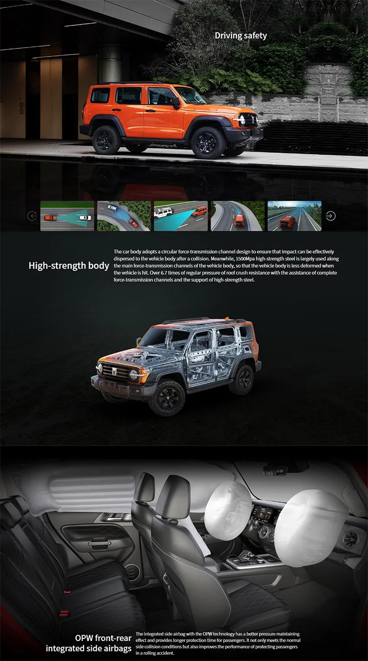Great Wall Tank 300 2024 2.0 T Hybrid Gasoline Off-road Vehicle Large Space Suv Car Great Wall ...