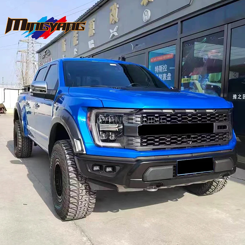 Factory Price Body Kit Car Bumpers For Ford 2020+ F150 Upgrade Raptor ...