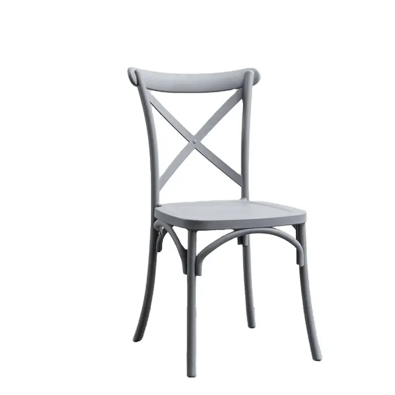 Plastic Cross Back Banquet Chair Stacking Event Chair - Buy Outdoor ...