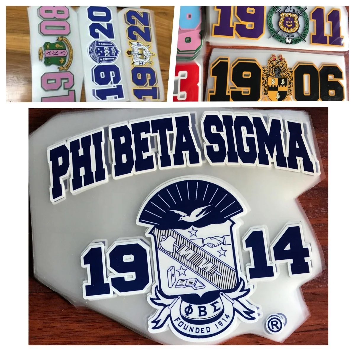 Wholesales Custom Greek Sorority Fraternity Omega Alpha Beta Kappa Iron ...