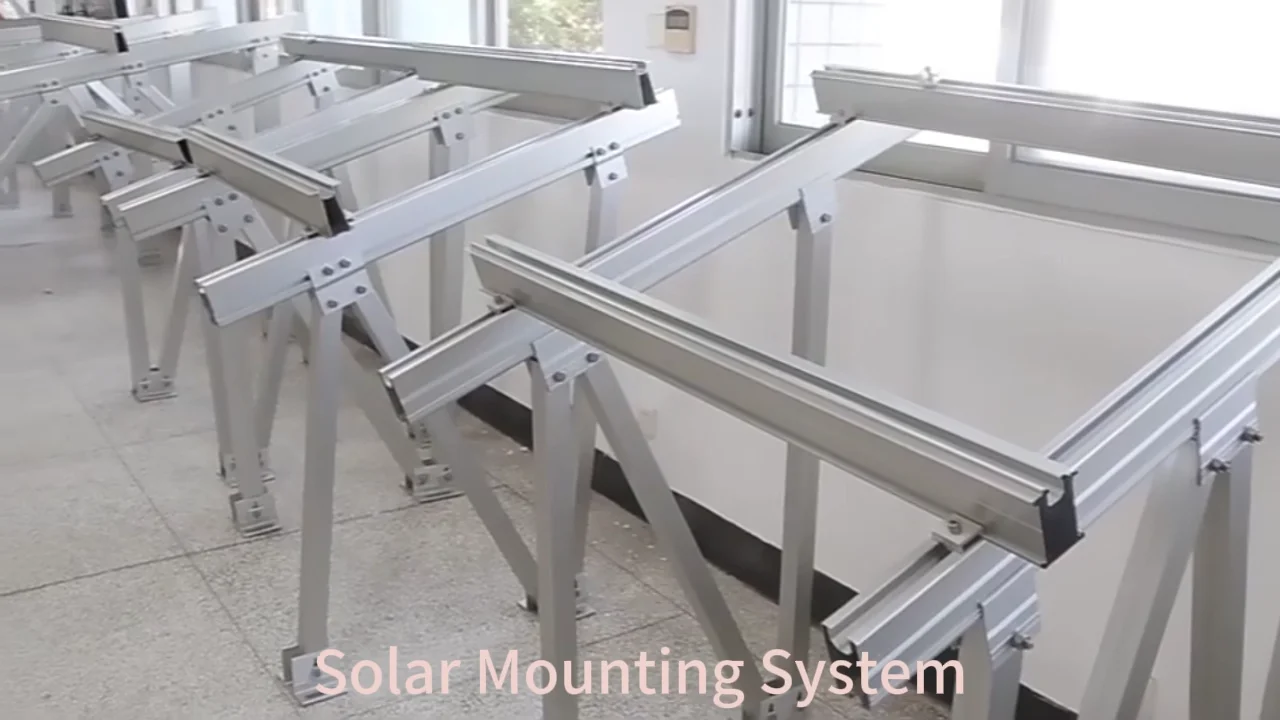 Photovoltaic Carport Solar System Aluminium Solaire Carport Structural ...