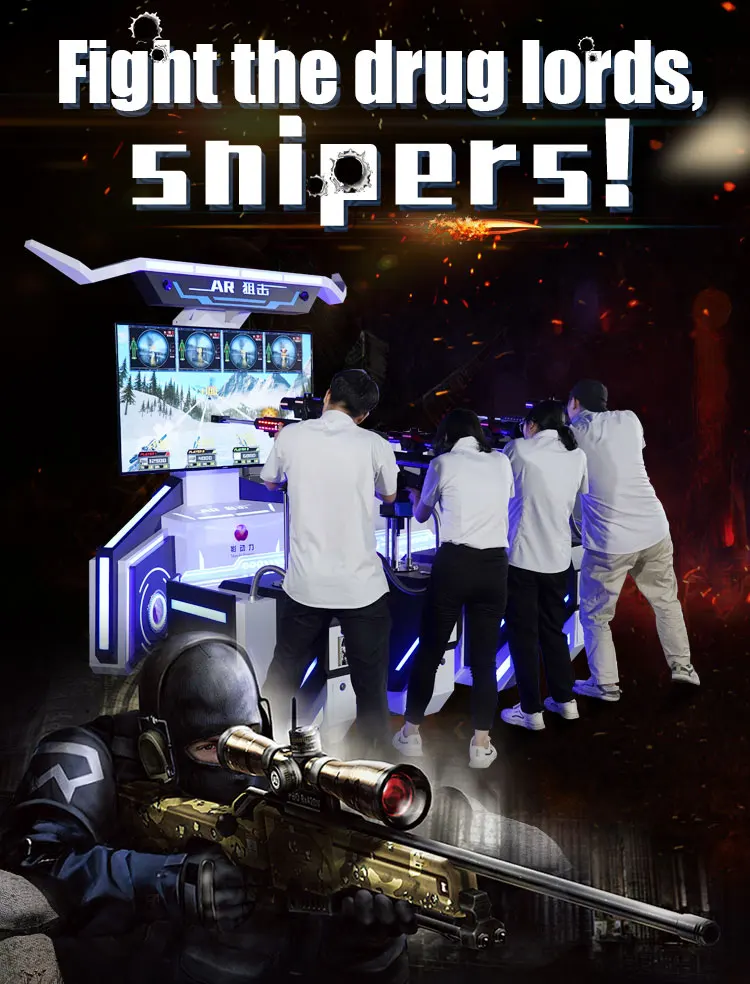 AR Sniper-4 Players - Virtual Hunting Shooting Simulator