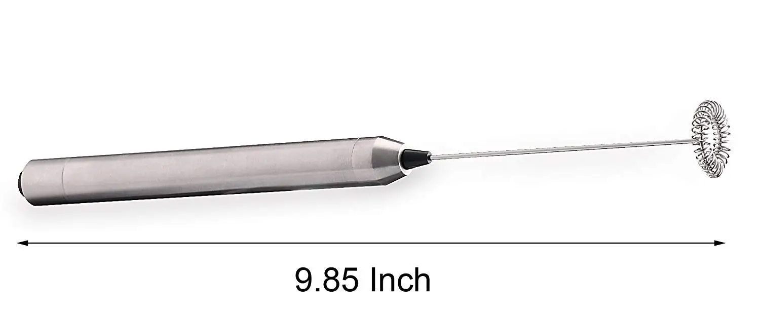 Stainless Steel One Touch Battery Operated Electric HandHeld Portable ...