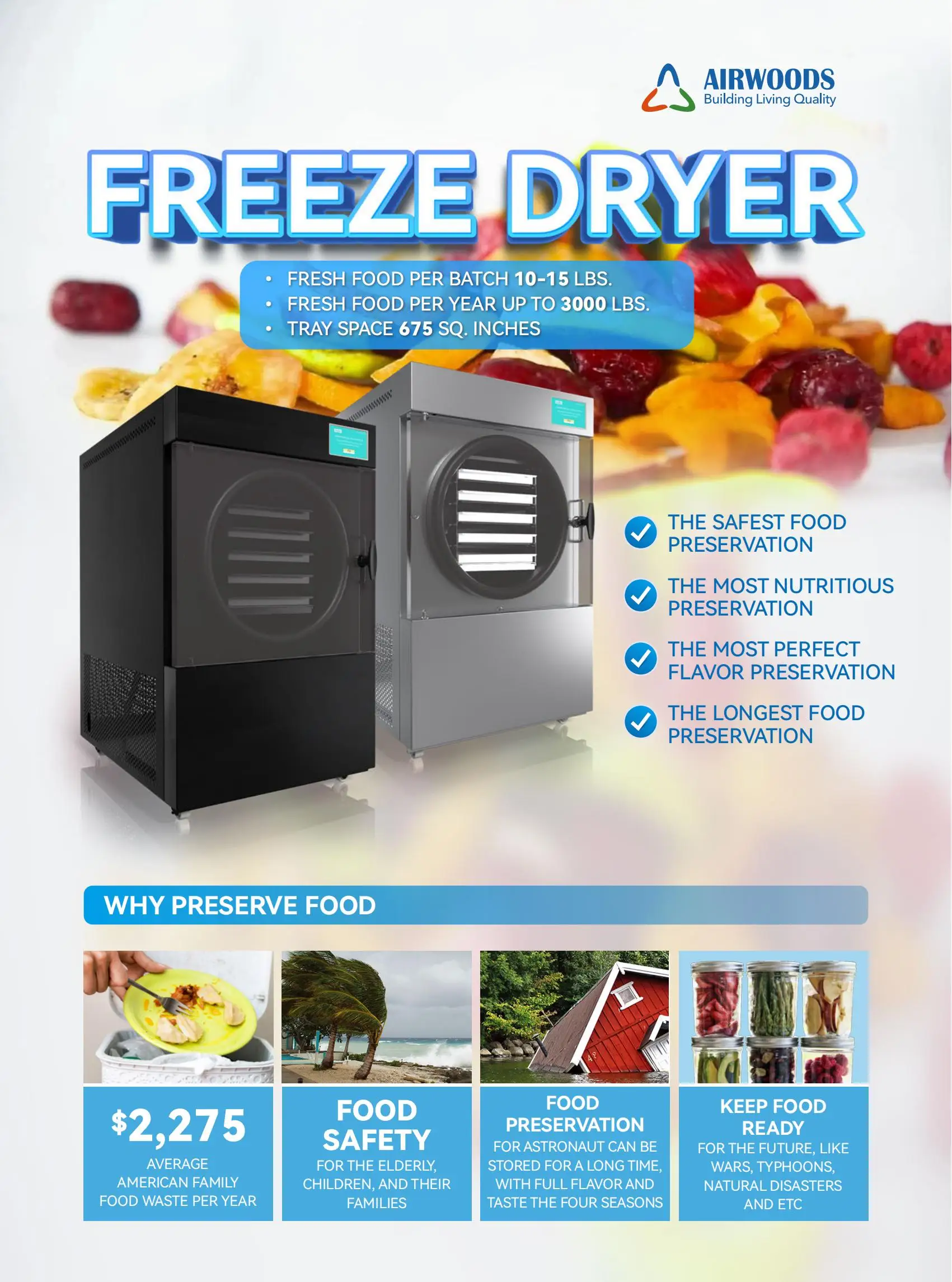 Vacuum Home Mini 9kg / Batch Black Freeze Dryer Dry Cheap Homemade ...