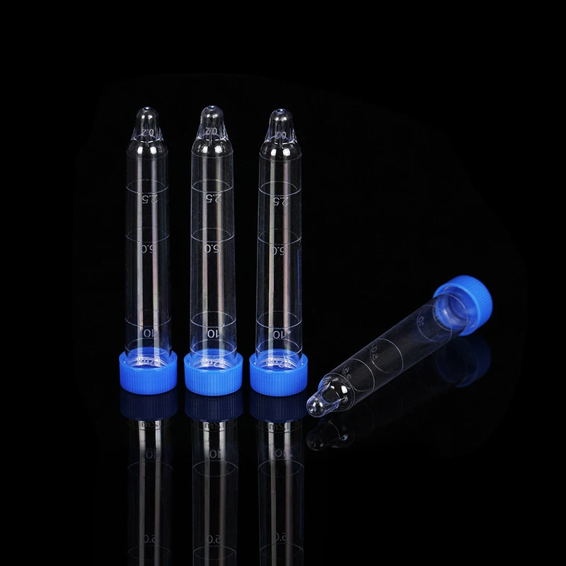 Urine Sample Collection Ps Test Tube Disposable Plastic Medical 12ml ...