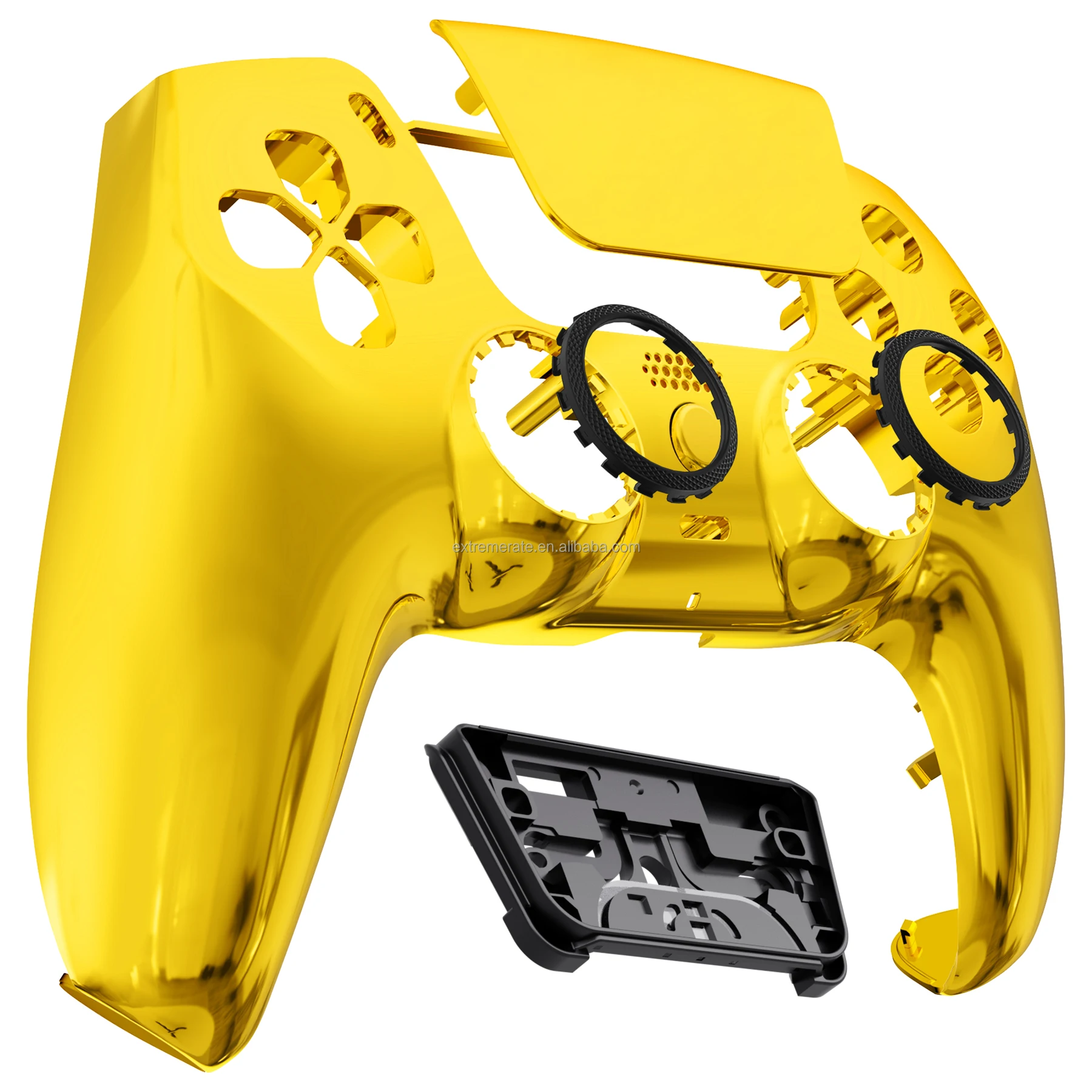 Extremerate Luna Redesigned Chroming Gold Controller Case Front Shell