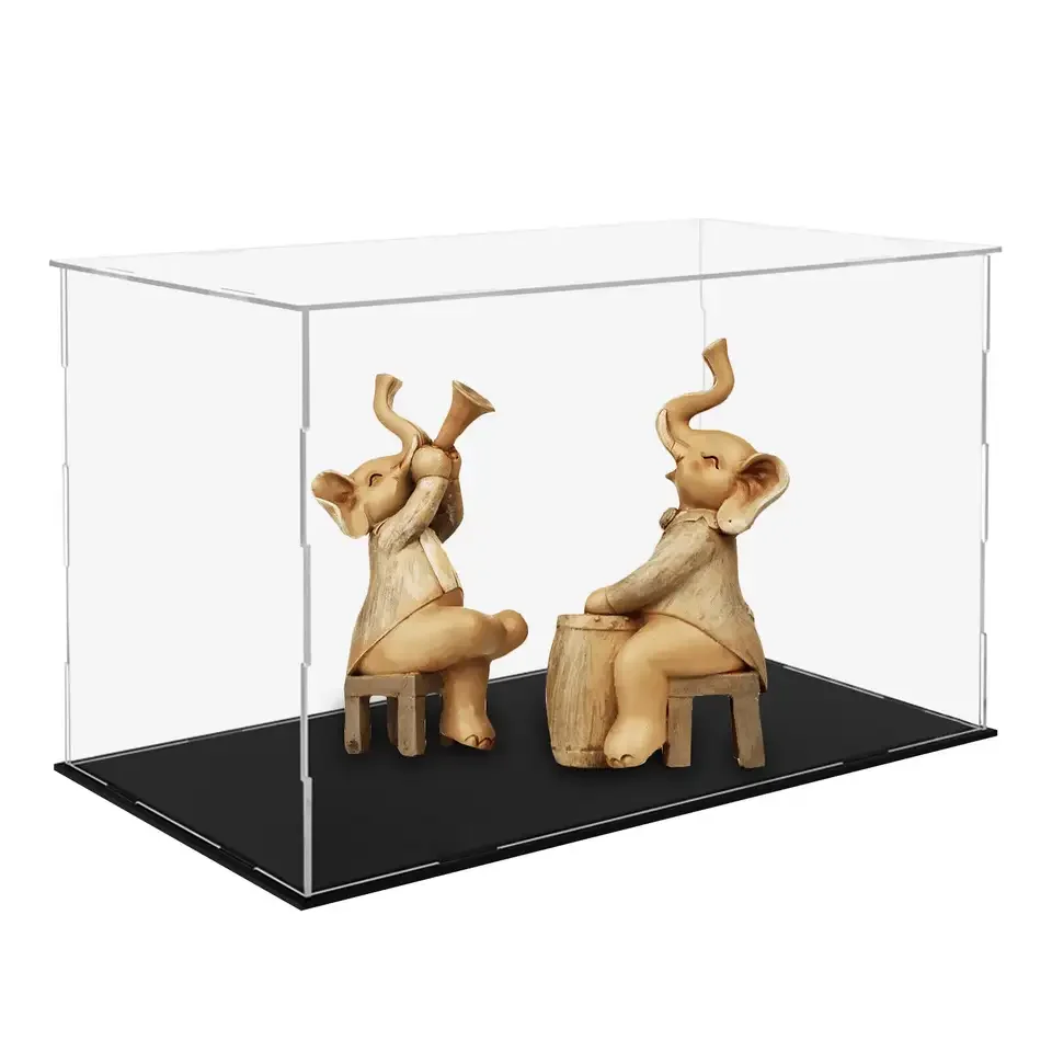 Custom Size Clear Acrylic Action Figure Display Box Wholesale Mini ...