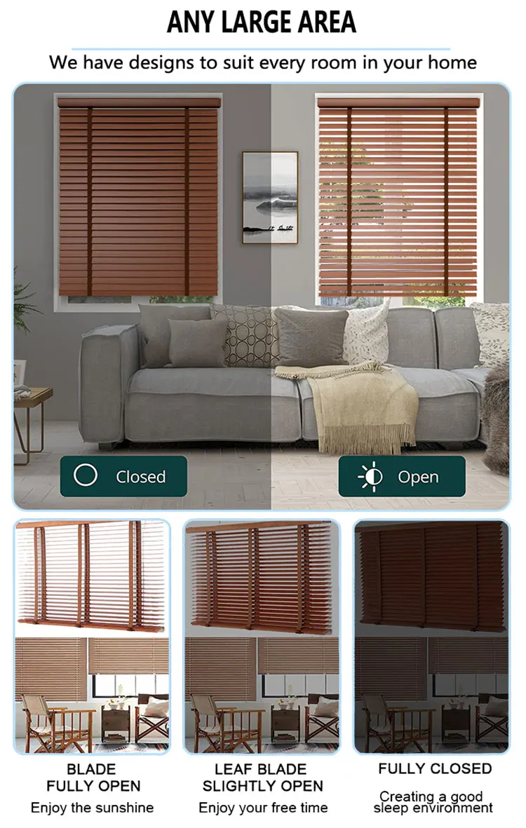 Classic Blackout Blinds Wooden Blinds Components Manufacturer Venetian ...