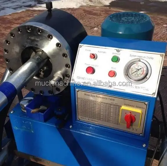 Hydraulic Steel Tube Shrinking Machine Pressing Pipe End Forming ...