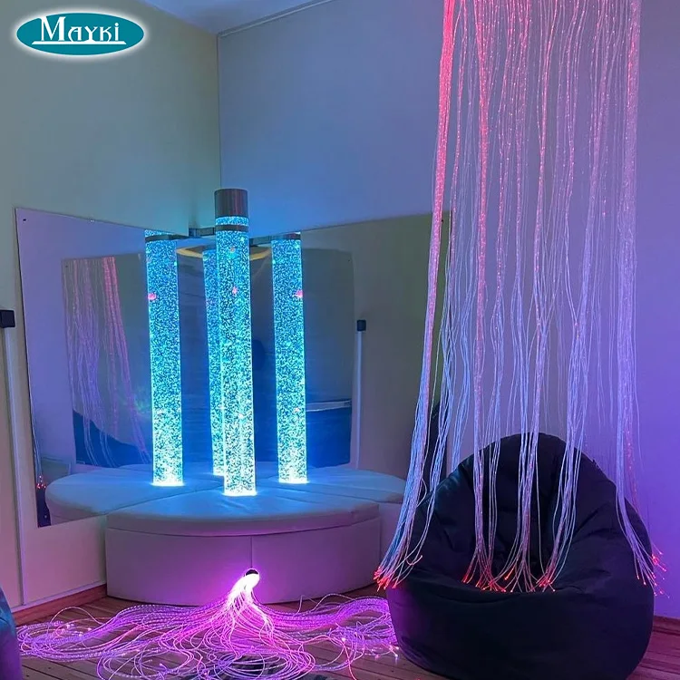 Sensory Integration Platform LED Water Bubble Tube Kit Autism or ...