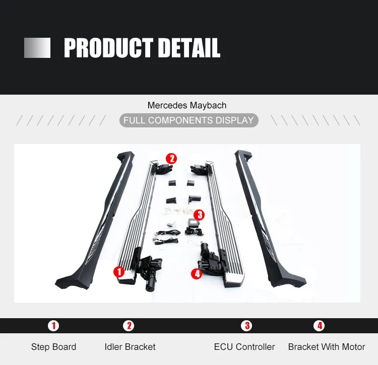 Factory Origidal 1:1 Car Maybach Automatic Running Board Electric Side ...
