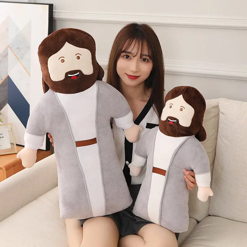 Factory Wholesale Oem Promotional 50cm Mascot Cartoon Plush Doll Jesus ...