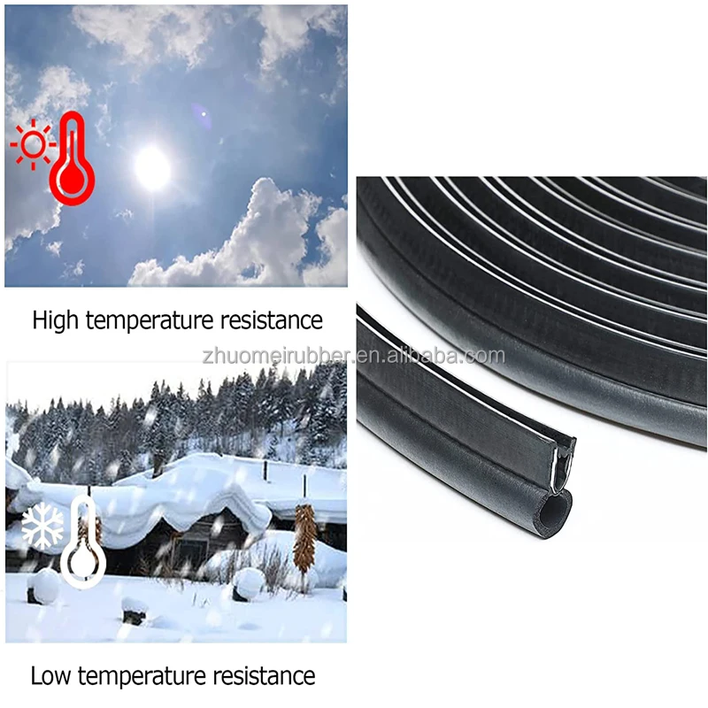 EPDM Rubber Sponge Pinchweld, Toolbox Car Van Boot Door Seal 23*11 mm ...