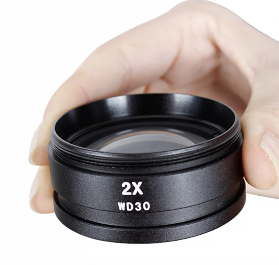 Microscope Lens Magnifier Auxiliary Objective Microscope Accessories ...