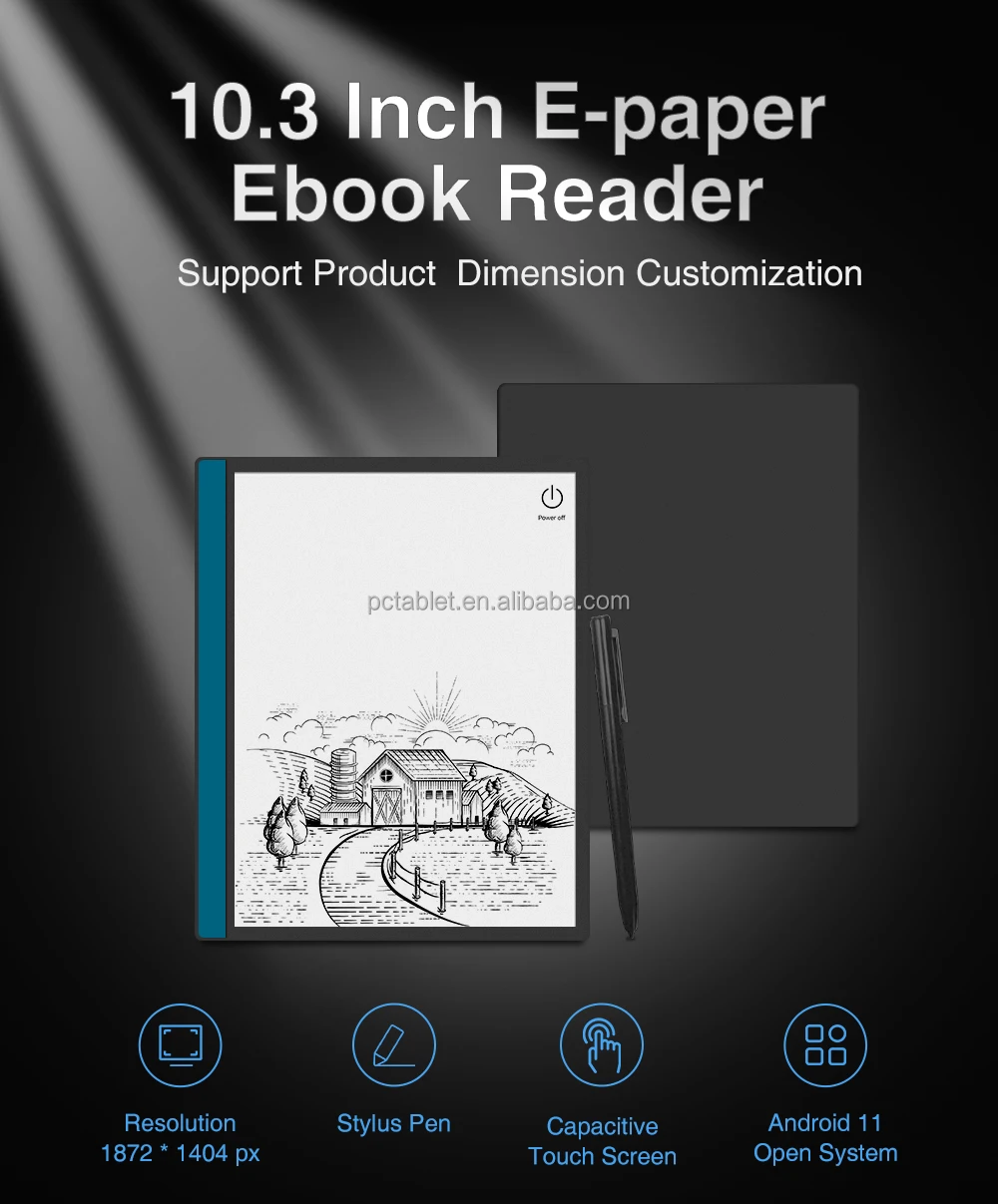 Customized 10.3 Inch E Paper E Book Reader with Android 4+64GB