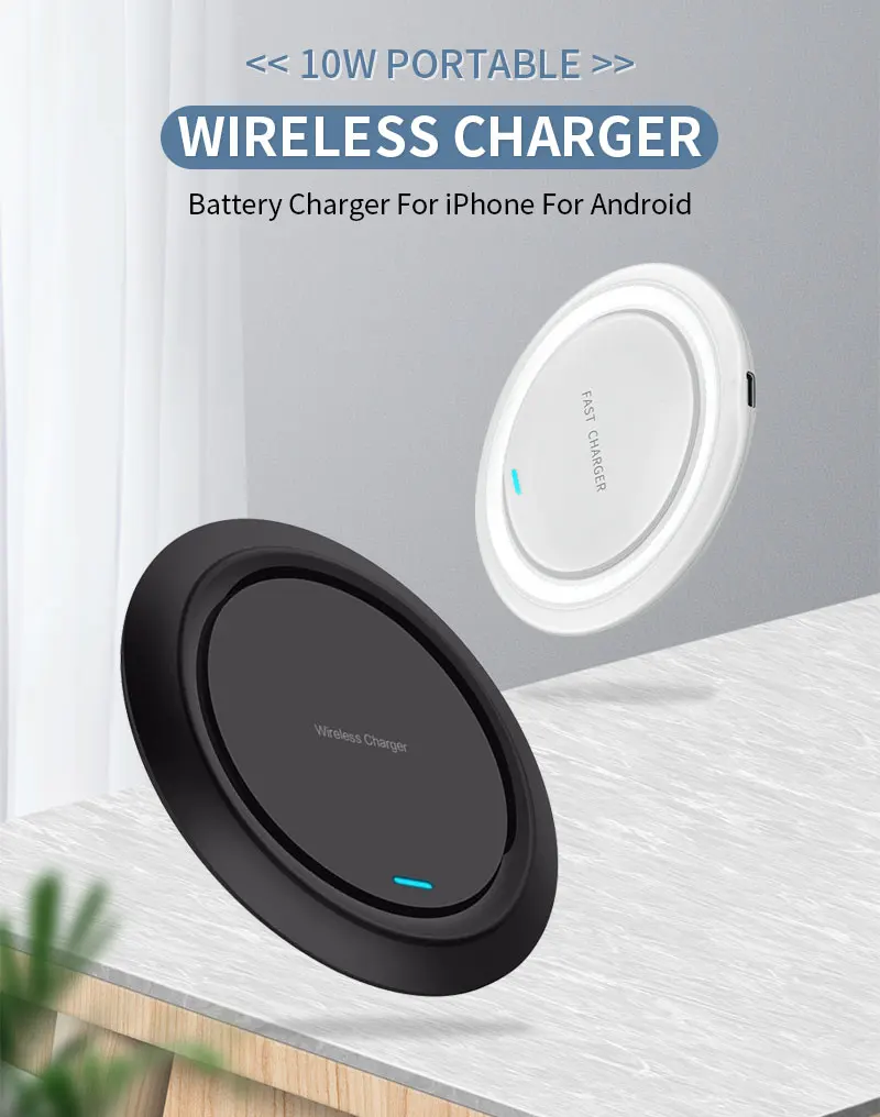 15W Wireless Charger - Fast and Reliable Smartphone Charging
