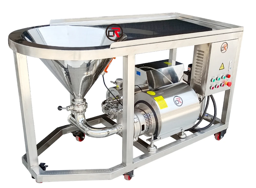 Industrial Stainless Steel Solid Liquid Mixer - QR Machine