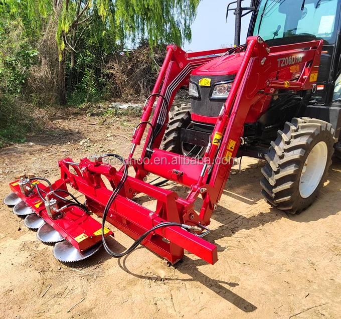 Hydraulic Tractors Loader Mounted Tree Cutting Brush Cutter