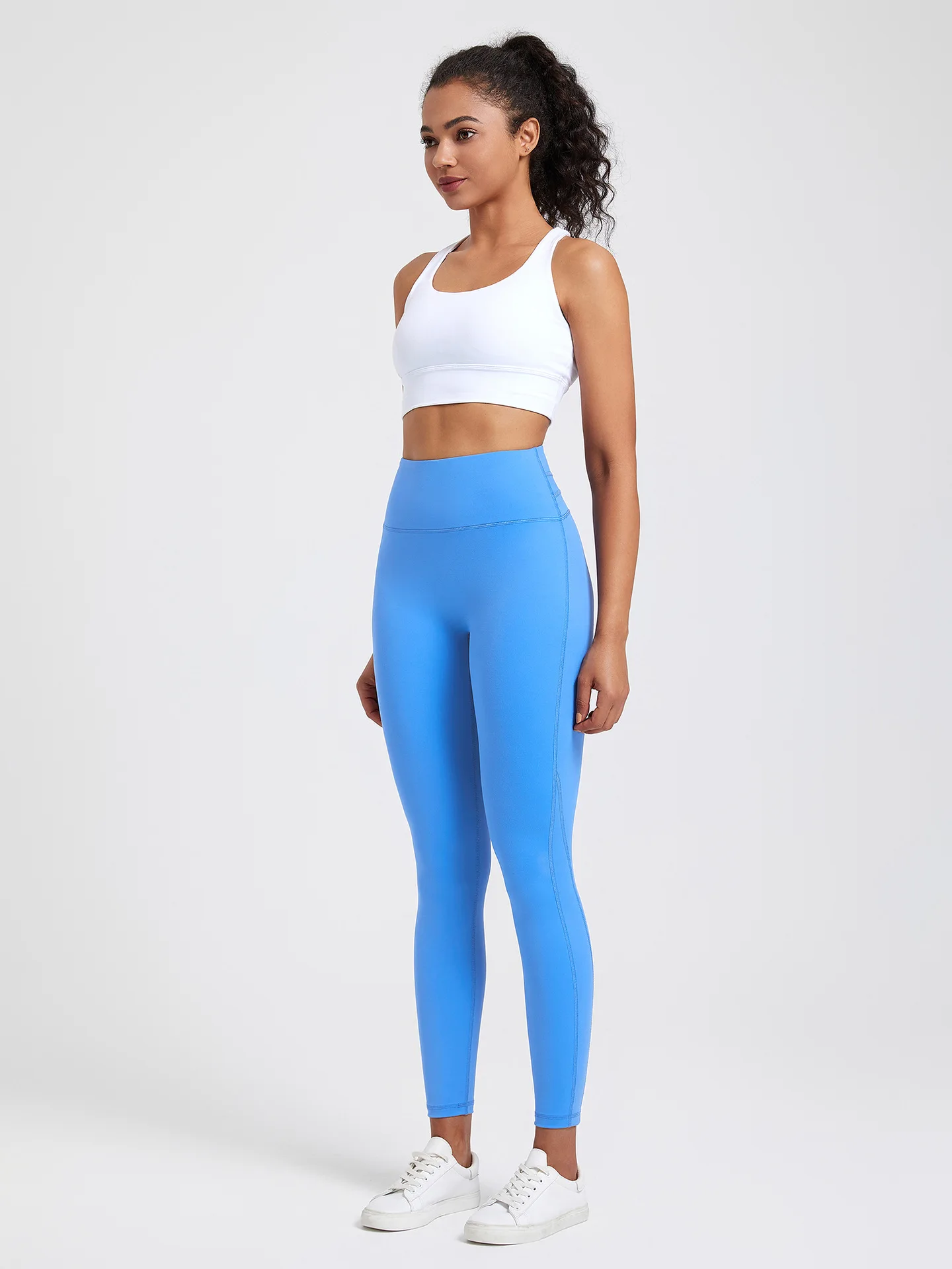 Women High Waist Gym V Hipline Leggings Butt Lift Workout Training ...