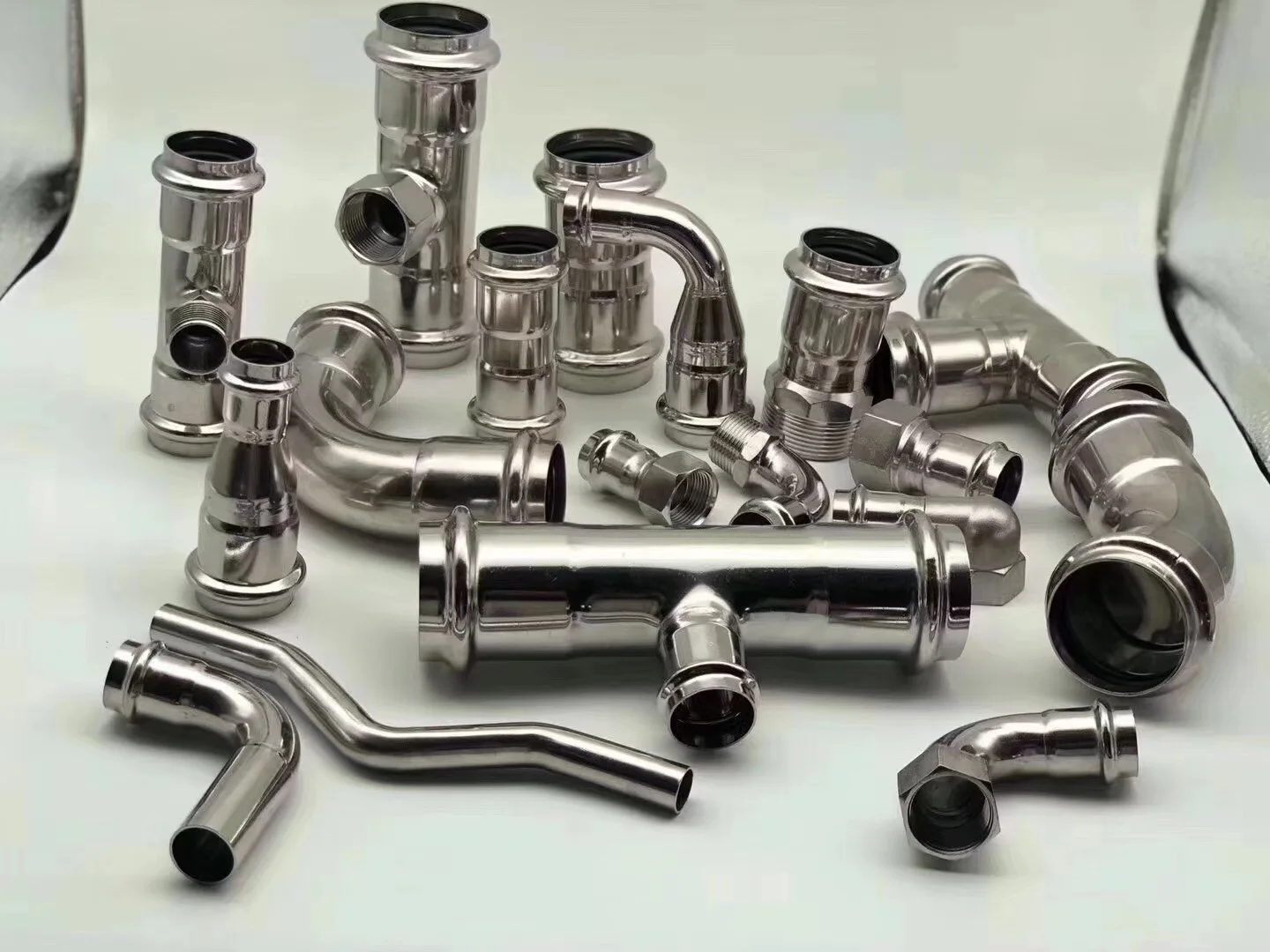 304 316 Stainless Steel Grooved Clamp Rigid Coupling For Plumbing ...