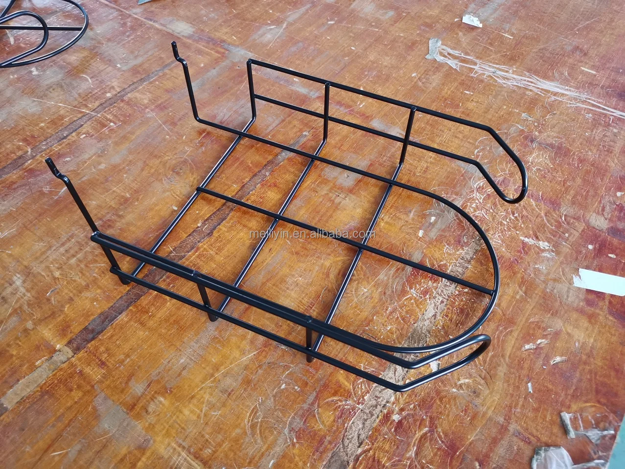 Retail Shop Wall Mount Slatwall Caps Holder Metal Hat Display Shelf ...