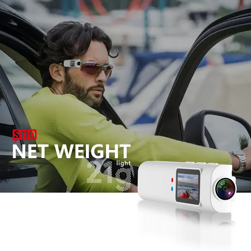 Alibaba.com: 0.96 Inch screen, ear-mounted wearable bodycam with WiFi ...