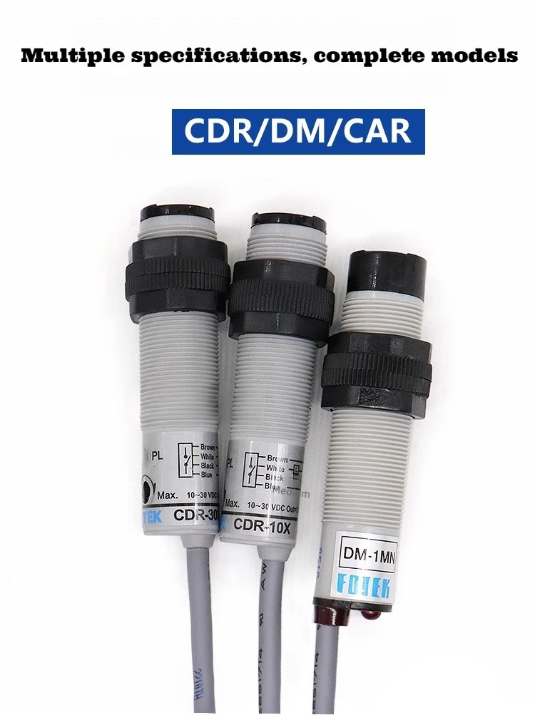Fotek Photoelectric Switch Sensor Cdr-10x Cdr-30x Cdr-60x Cdm-2mx Cdt ...