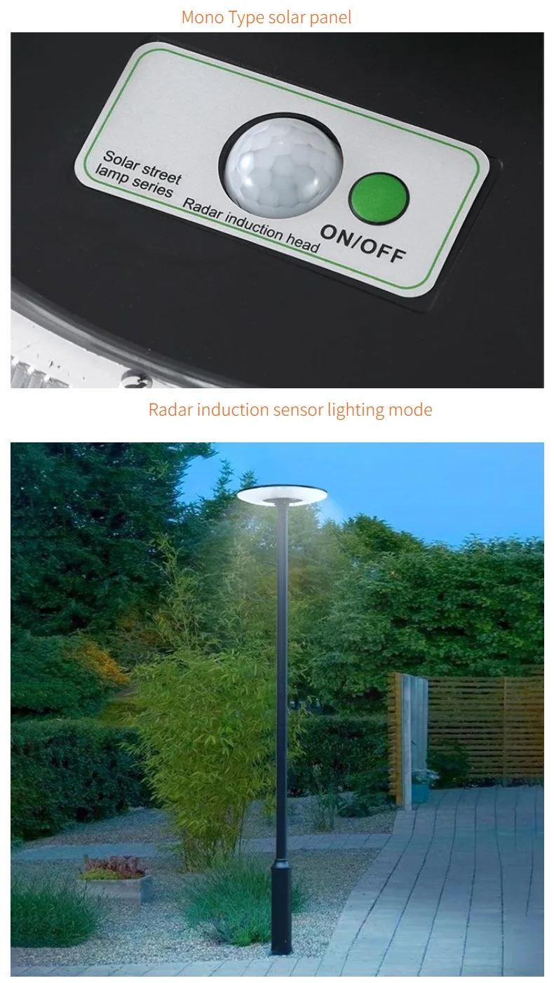 2023 New Solar Garden Light Solar Ufo Light The Material Is Abs +pc ...