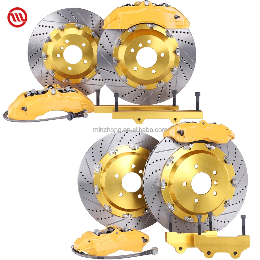 Big Brake Kit - 6 Pot Front, 4 Piston Rear Calipers for BMW