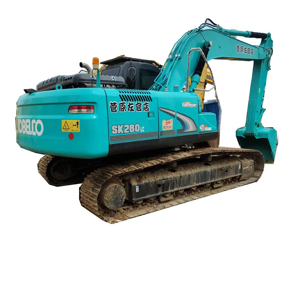 Japan original crawler excavator kobelco sk260 used hydraulic excavator ...