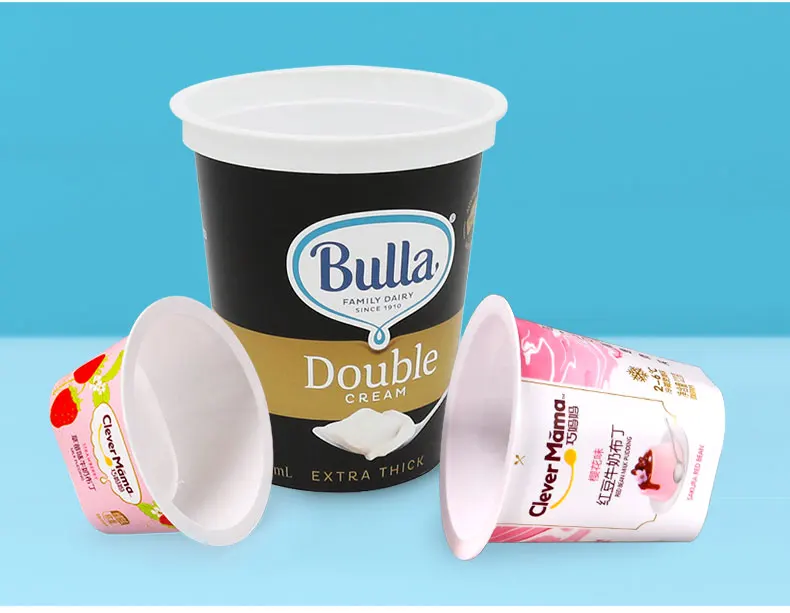 Wholesale Yogurt Plastic Containers - Custom Logo Printing