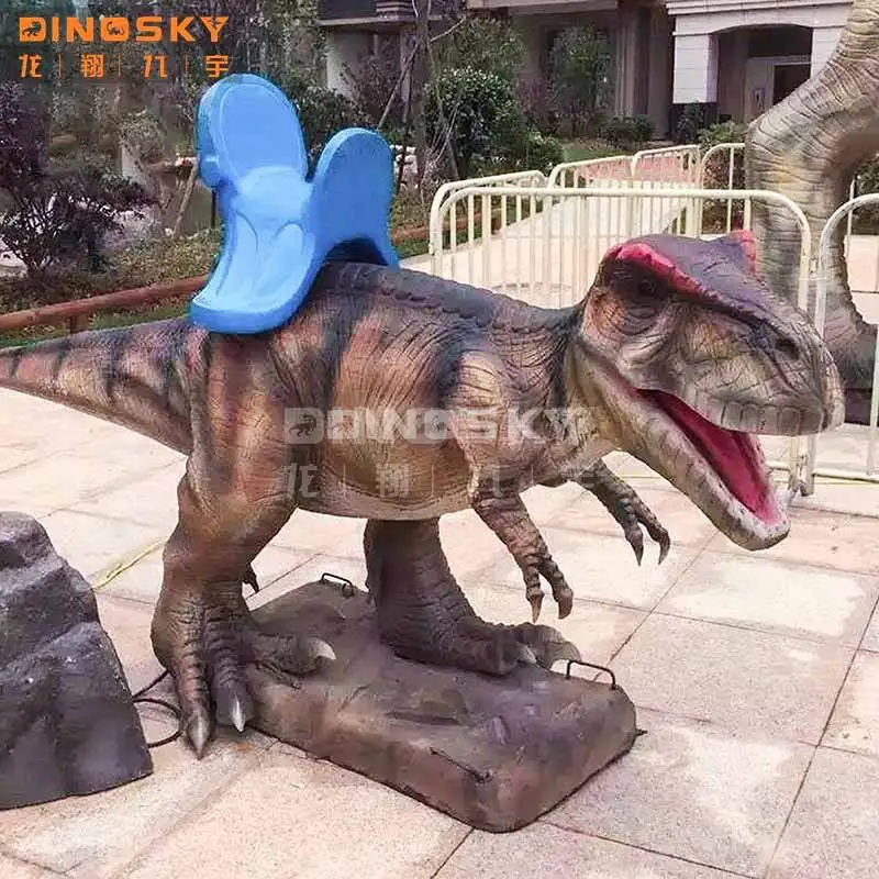 Dinosaur Cars Walking Robot Cartoon Animatronic Dinosaur Ride For Kid ...