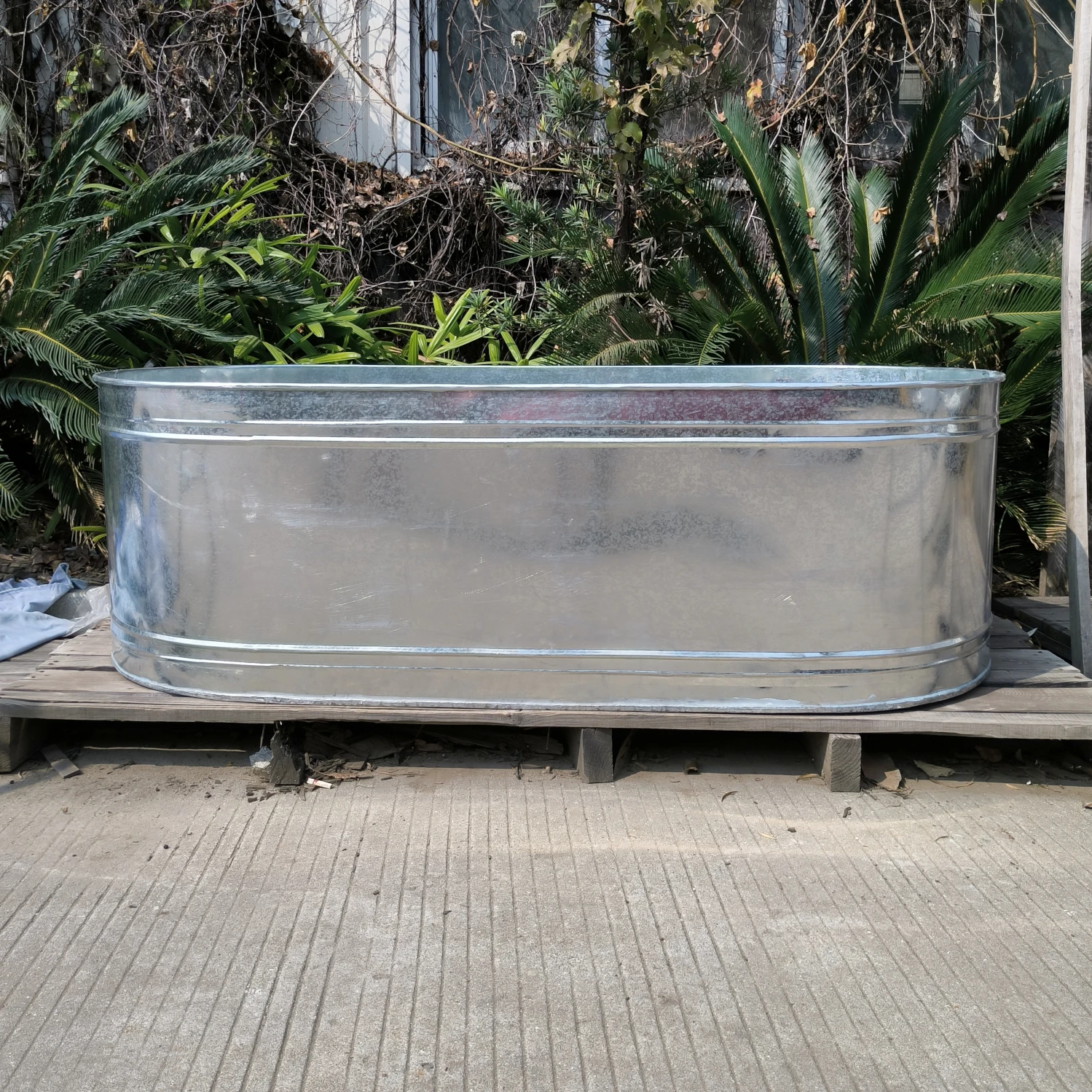 Customized Hand Made Zinc Steel Bathtub - Soaking Tub