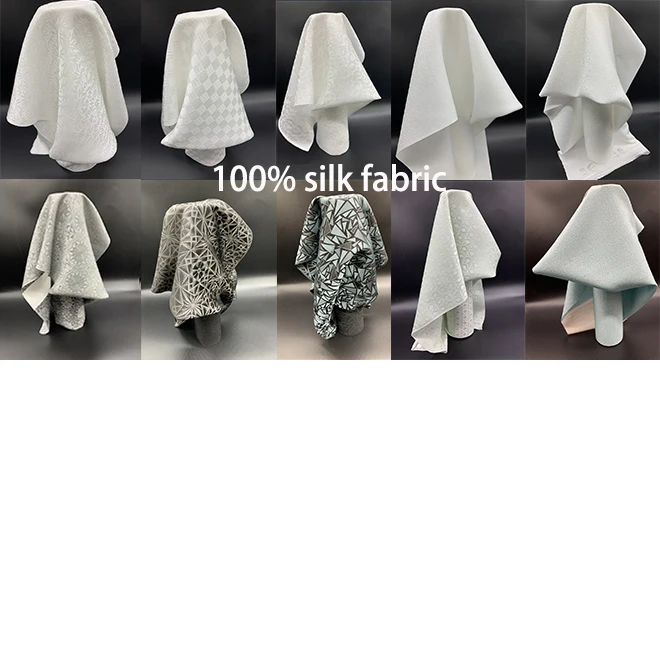 Gorgeous Shine Intricate Shades Original Patterns Pearl Thread Woven ...