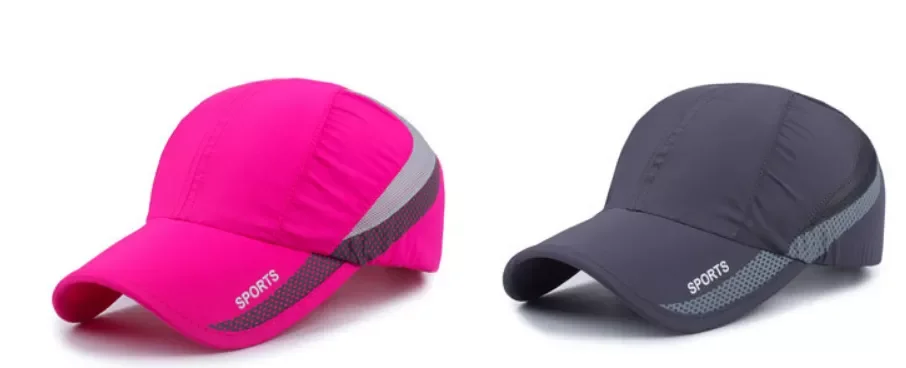 Spandex Outdoor Hat - Reflective Running Cap for Sports