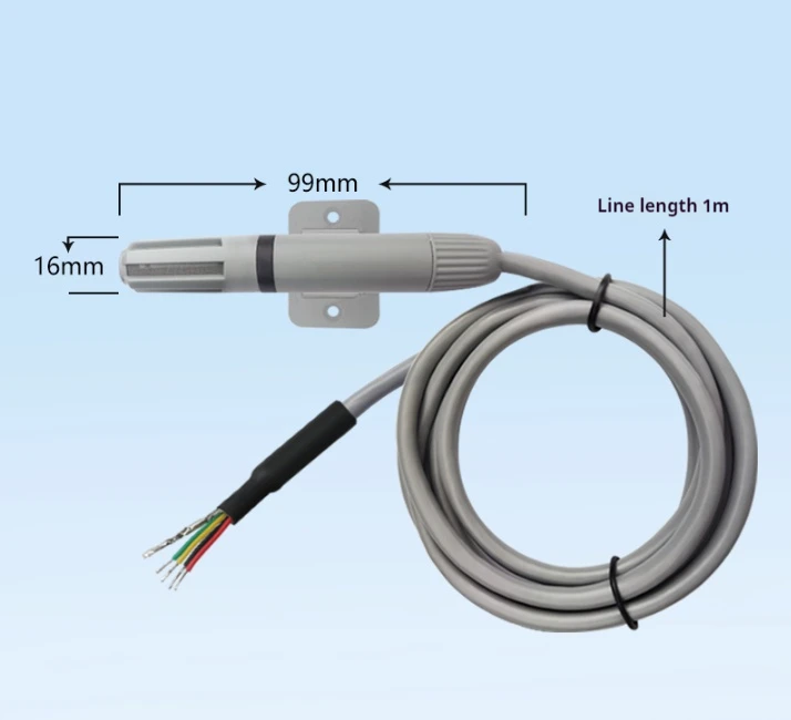 Modbus Temperature Sensor for Air Conditioning - Digital Humidity and ...