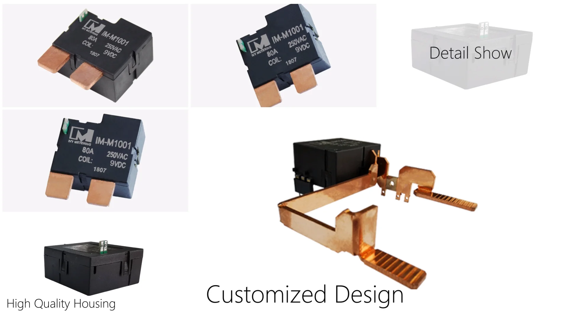 Anti-magnetic Field 80a 250vac 12vdc Remote Control Switch Miniature ...