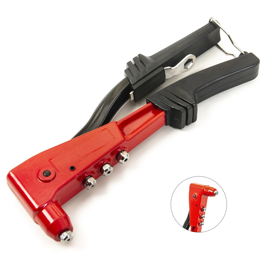 Manual Rivet Nut Gun Hand Riveter Tool for Metal, Wooden and Plastic ...
