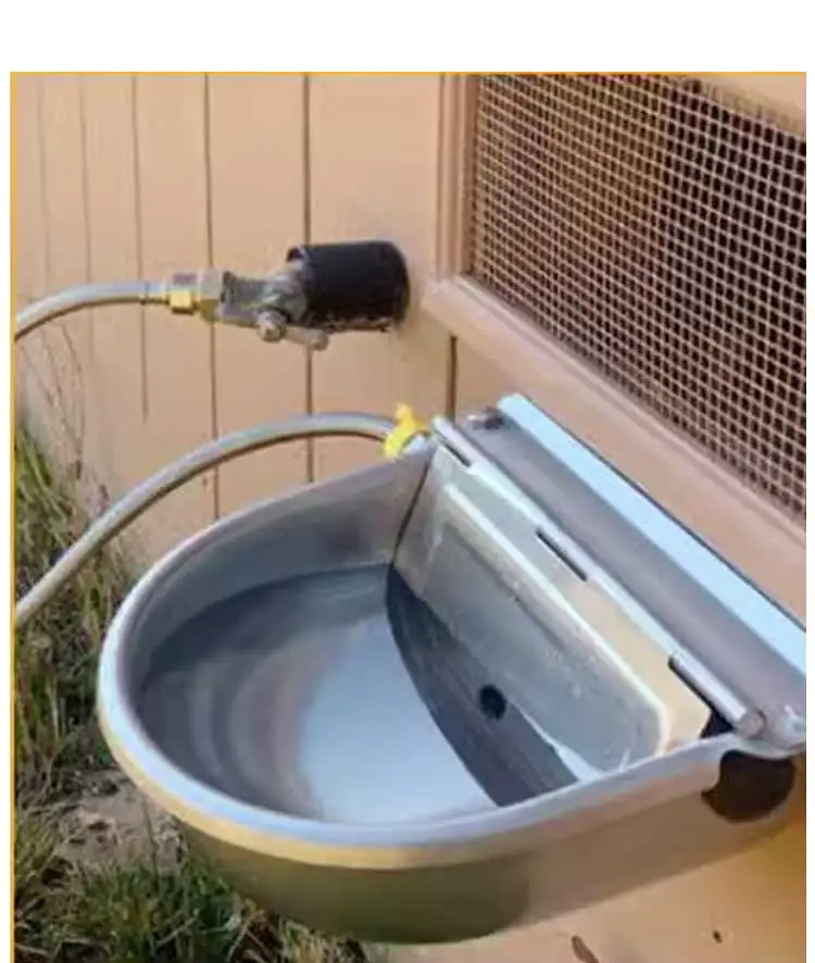 2024 New Stainless Steel Water Bowl for Automatic Farm Drinking Water ...