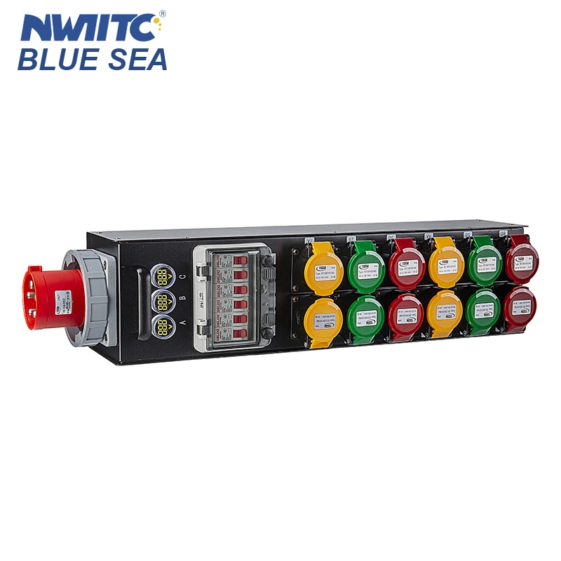12 Road 16a Waterproof Output Power Distributor In Rectangle Shape ...