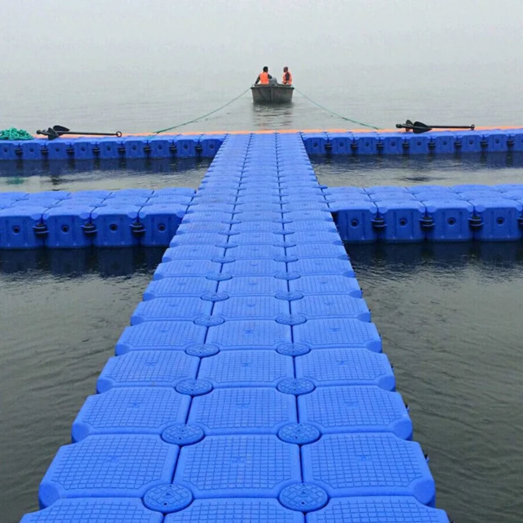 HDPE Plastic Jet Ski Floating Pontoon Bridge Buoy Water Float Platform ...