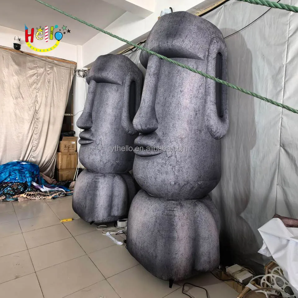 Giant Inflatable Advertising Model Giant Inflatable Figure In Stone For ...