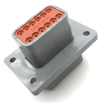 Dt04-12pa-l012 Housing For Male Terminals,Wire-to-wire,12 Position ...